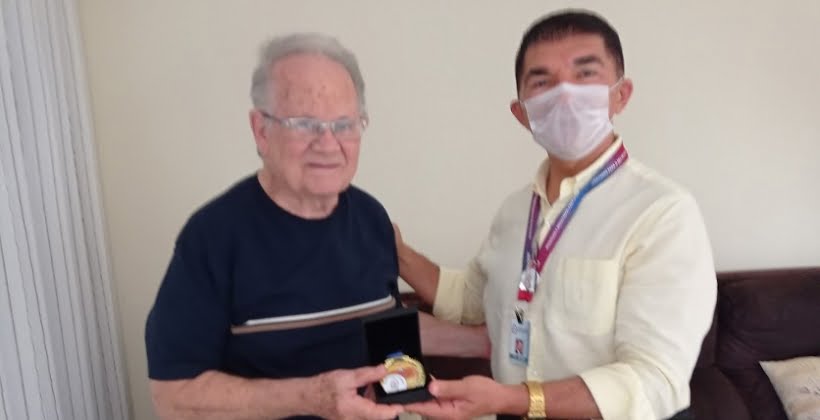 Santa Casa homenageia fundador Ozélio Bisrcardi Neto e ex-provedor José ...